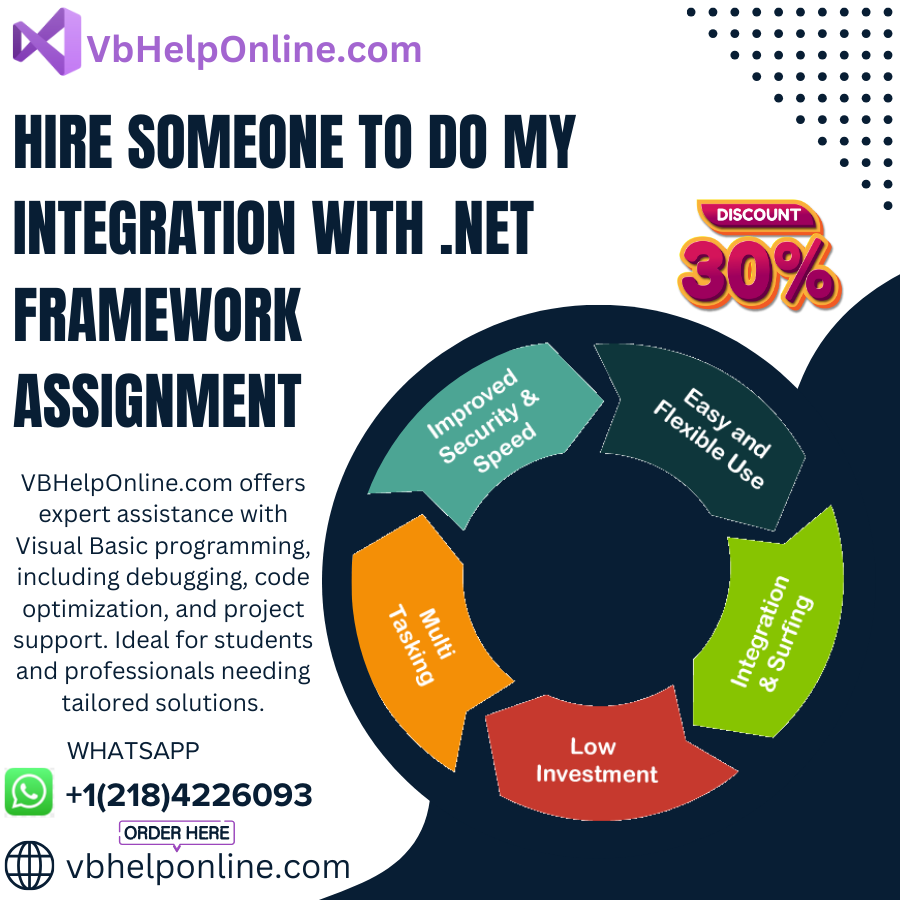 Pay Someone To Do My Integration With .Net Framework VB Assignment ...