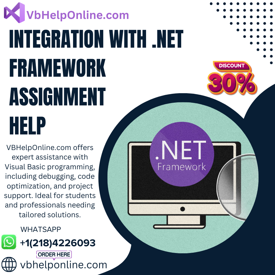 Pay Someone To Do My Integration With .Net Framework VB Assignment ...