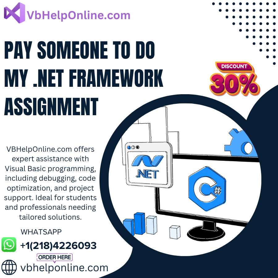 Hire Someone To Do My .NET Framework VB Assignment | Visual Basic Assignment Help From Experts