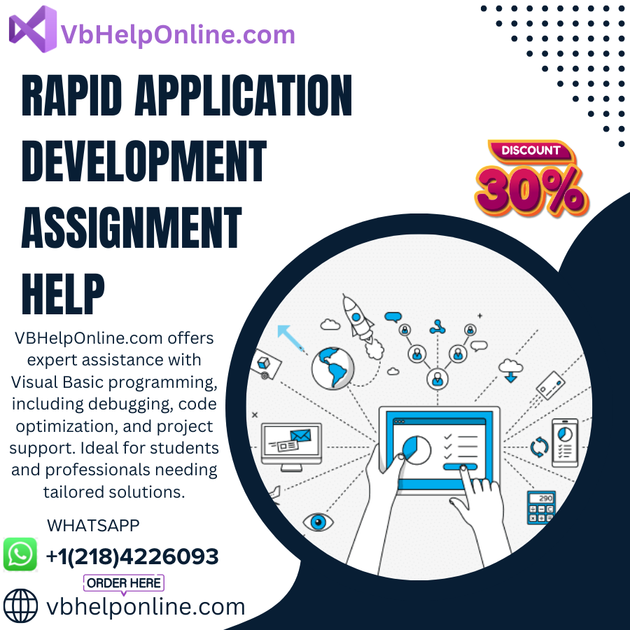 Hire Someone To Do My Rapid Application Development VB Assignment ...